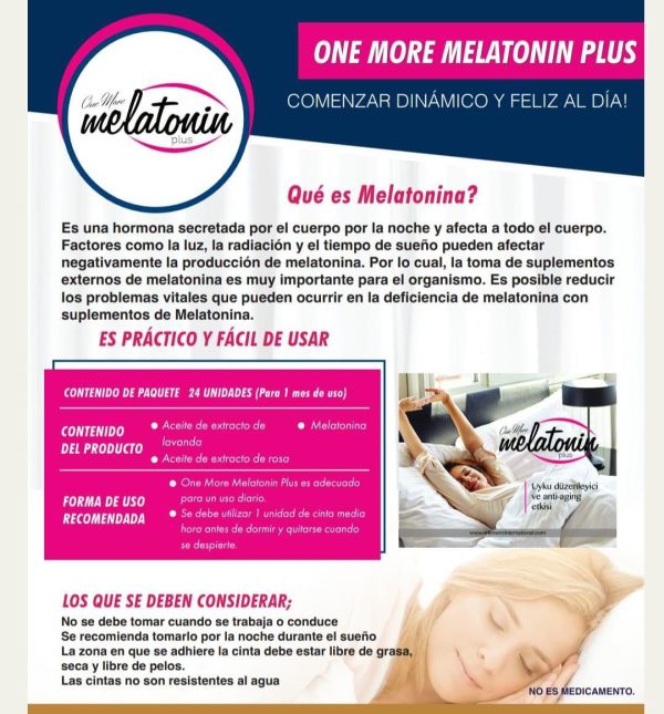 Melatonin Plus - 🩹 Parches One More
